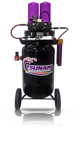 Tsunami Pure-10 Series Dryer | 40 CFM, 10 Hp (-80°F)