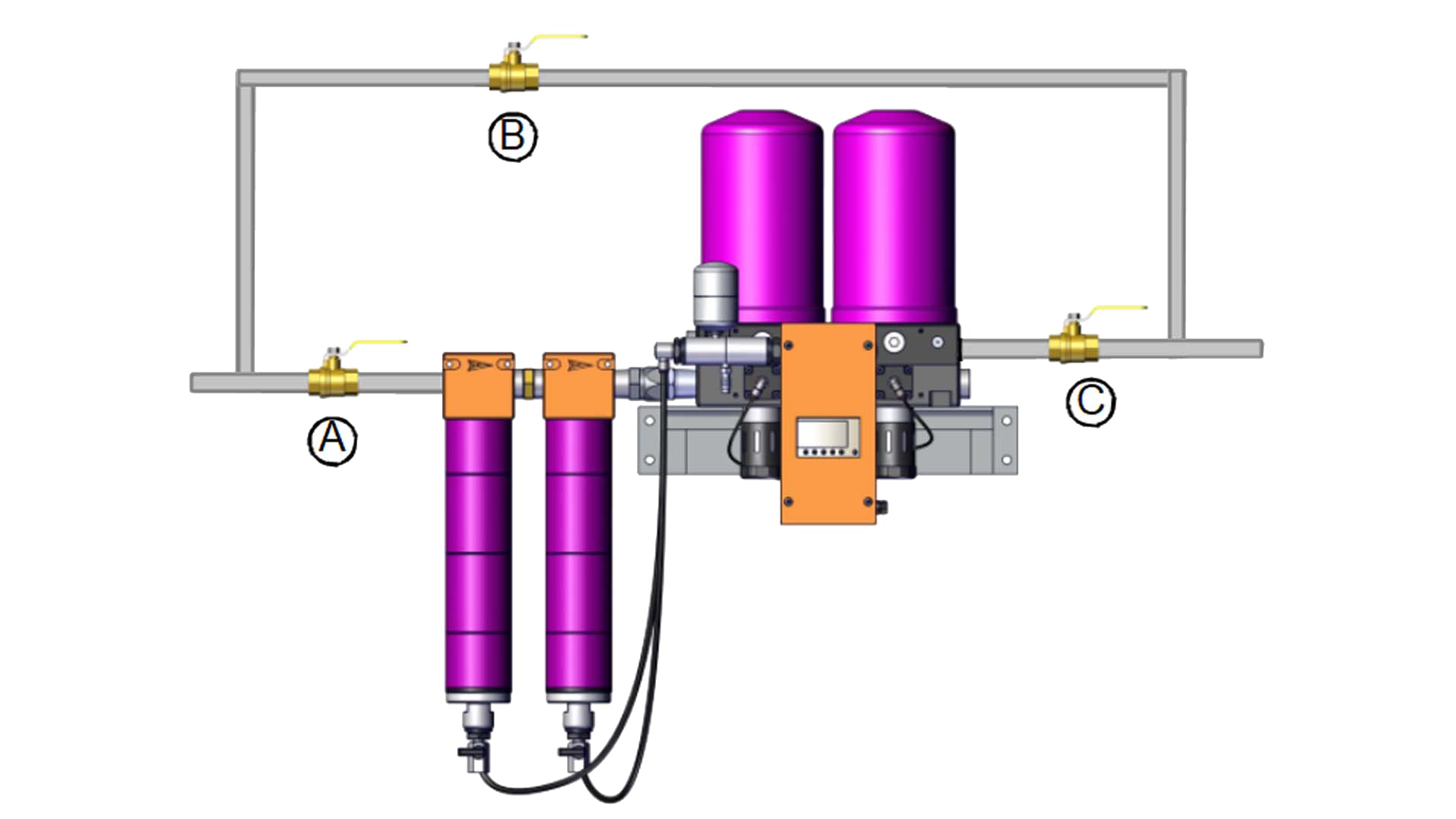 Tsunami Compressed Air Solutions | Regenerative Desiccant Air Dryer