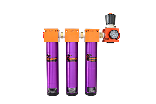 3-Stage Filter Package With Regulator | Tsunami