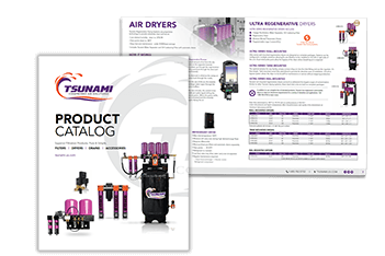Air Compressor Dryers | Tsunami Compressed Air Solutions
