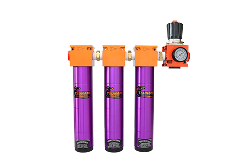 3-Stage Filter Package With Regulator | Tsunami